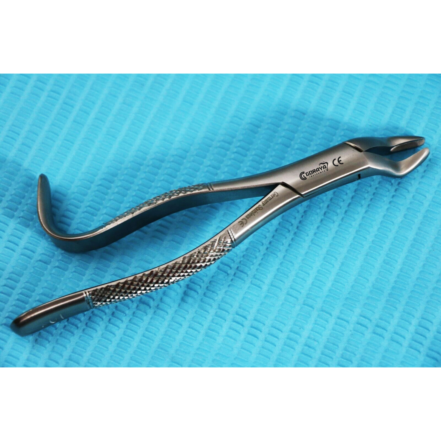 GERMAN EXTRACTING FORCEPS # 24 DENTAL SURGICAL INSTRUMENTS EXTRACTION ...