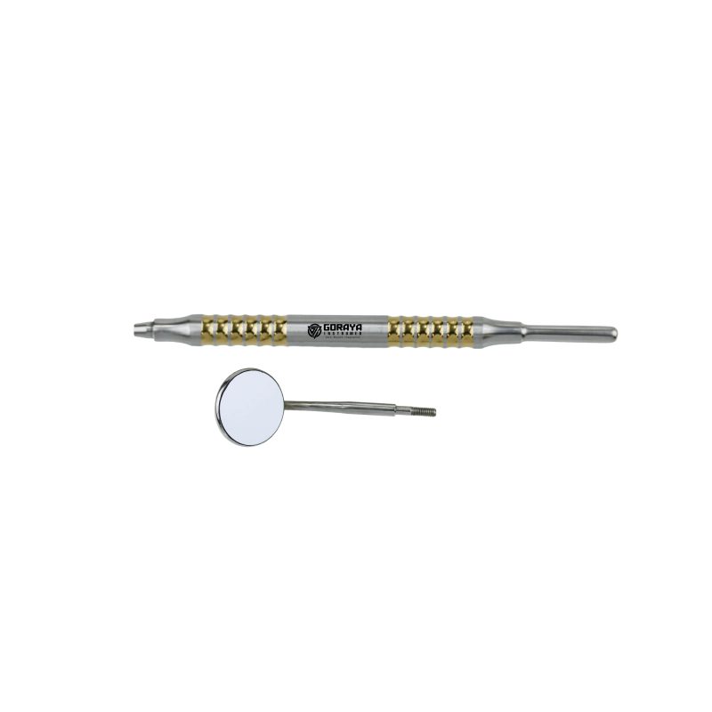 Mirror Handle (Gold Titanium) – GR Instrumed